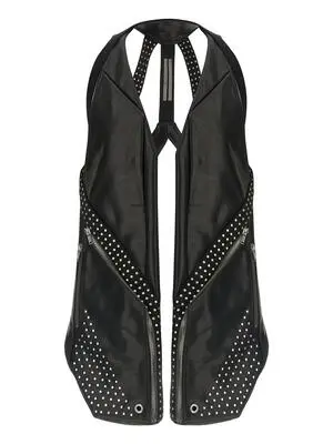Rick Owens Temple Vest - Black