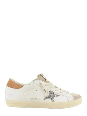 GOLDEN GOOSE Super-star Leather Sneakers - Multicolor