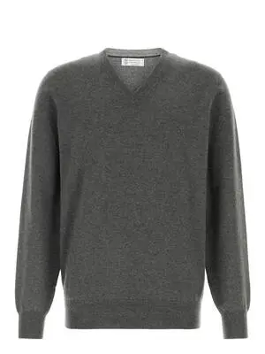 Brunello Cucinelli Cashmere Pullover - Gray