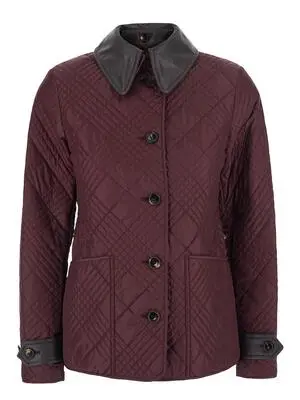Burberry Quilted Tech Fabric Jacket - Multicolor