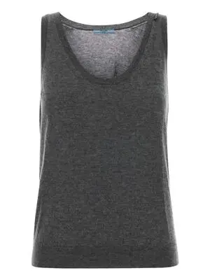 Prada Cashmere Tank Top - Gray
