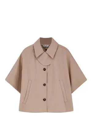 Max Mara MAX MARA Cotton Cape Multicolor