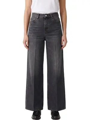 Gucci Wide Leg Jeans - Gray
