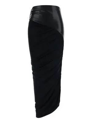 Andamane Ursula Asymmetrical Midi Skirt - Multicolor