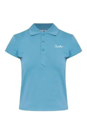 Attico Jersey Polo Shirt - Multicolor