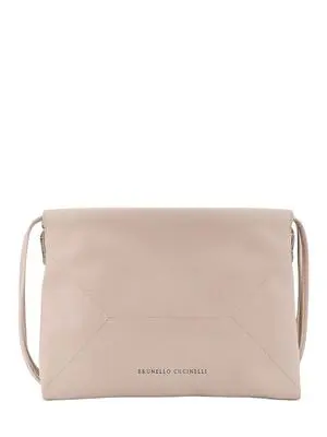 Brunello Cucinelli Leather Shoulder Bag - Multicolor