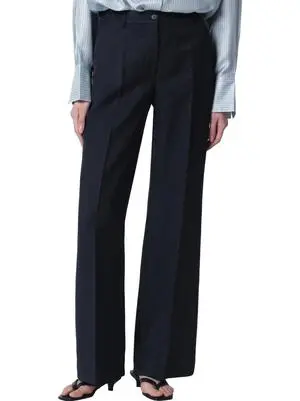 P.a.r.o.s.h Viscose Trousers - Blue