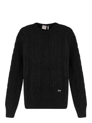 Dior Dior Men Cable-Knit Cashmere Sweater Multicolor