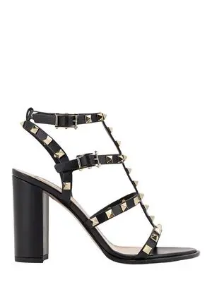 Valentino Garavani Rockstud Leather Sandals - Multicolor