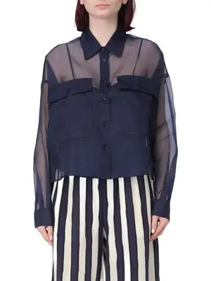 Max Mara WEEKEND MAX MARA Silk Shirt Blue