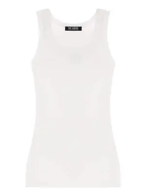 Raf Simons Ribbed Tank Top - Multicolor