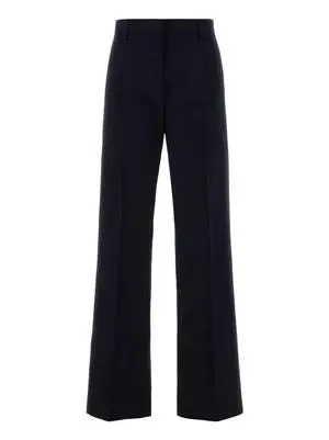 Prada Cotton Chino Trousers - Blue