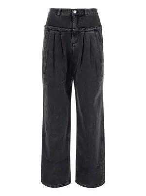 Isabel Marant Étoile Iniza Denim Jeans - Multicolor