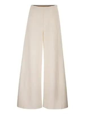 Max Mara Scuba Jersey Trousers - Cream