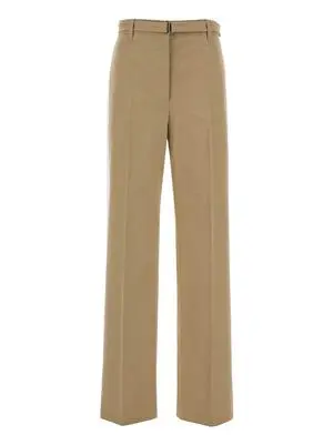 Prada PRADA Straight Cotton Trousers Multicolor