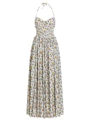 Dolce & Gabbana Floral Maxi Dress - Multicolor