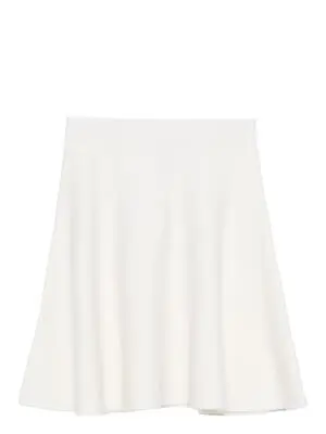 Max Mara Wool Midi Skirt - Multicolor