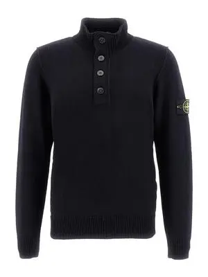 Stone Island Ribbed Knit Pullover - Multicolor