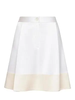 TOTEME TOTEME Satin Tuxedo-Style Skirt Multicolor
