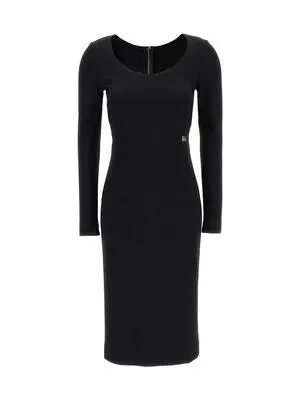 Dolce & Gabbana Logo Dress - Black