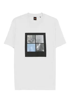 BOSS Grey T-shirts & Vests T-shirts - Gray