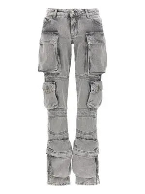 Attico Essie' Jeans - Gray