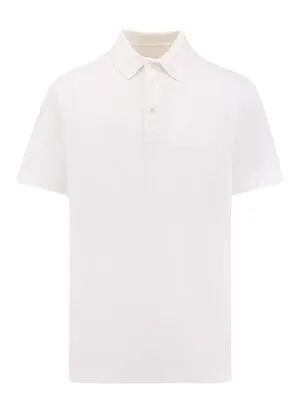 Givenchy Pique Cotton Polo Shirt With 4g Embroidery - Multicolor