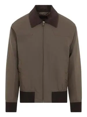 Prada Technical Fabric Blouson - Brown