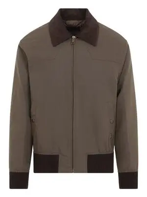 Prada Technical Fabric Blouson - Brown