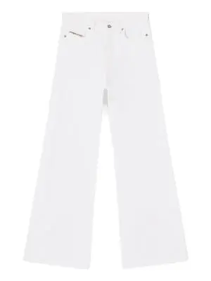 DIESEL® Diesel Women Cotton Blend Trousers Multicolor