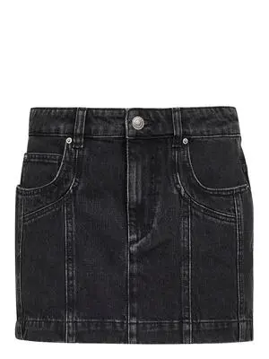 Isabel Marant Étoile Juana Denim Mini Skirt - Multicolor