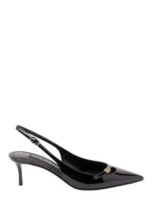 Dolce & Gabbana Patent Leather Slingback Pumps - Multicolor