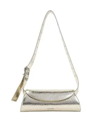 JIL SANDER Jil Sander Cannolo Small Shoulder Bag Women Silver