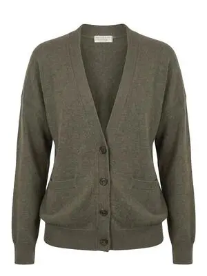 Brunello Cucinelli Cashmere Cardigan - Multicolor