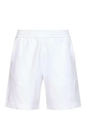 Givenchy Brushed Cotton Couture Seam Bermuda Shorts - Multicolor