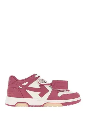 Off-White Two-tone Leather Out Of Office Sneakers - Multicolor