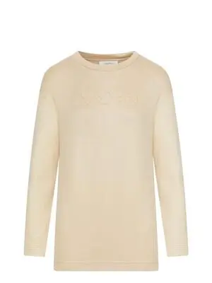 Max Mara MAX MARA Crewneck Cotton Sweatshirt Multicolor