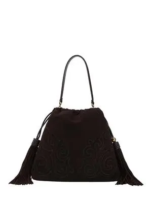 Etro Kalispera Medium Bucket Bag - Brown