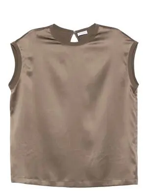 Brunello Cucinelli Silk Top - Multicolor