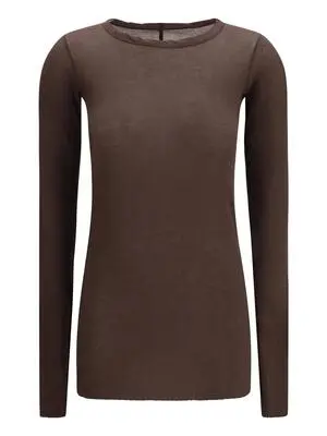 Rick Owens Long-sleeved T-shirt - Brown