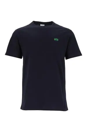 Loewe Regular Fit Cotton T-shirt - Blue