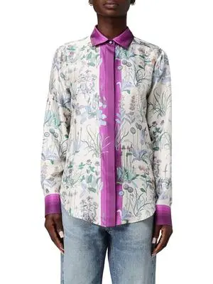 Gucci Printed Silk Shirt - Cream