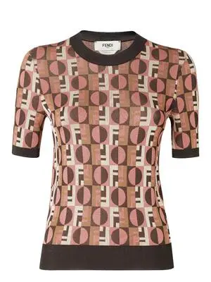 Fendi T-shirt Optical - Multicolor