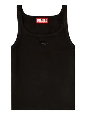 DIESEL® Ribbed Cotton Tank Top - Multicolor