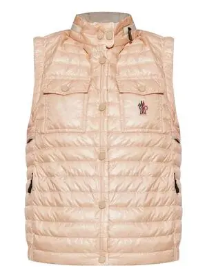 Moncler MONCLER Grenoble Gumiane Hooded Down Gilet Multicolor