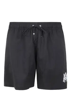 Amiri Beachwear Swim Shorts - Black
