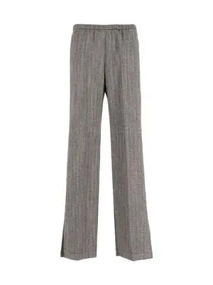 FORTE_FORTE Jaspe Trousers - Black