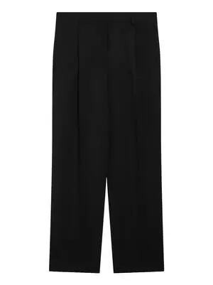 TOTEME Wool-blend Trousers - Black