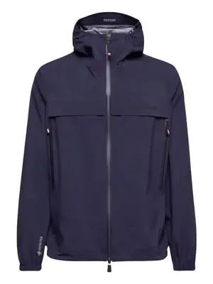 Moncler Grenoble: Shipton Packable Gore-tex® Shell Jacket With Hood - Blue