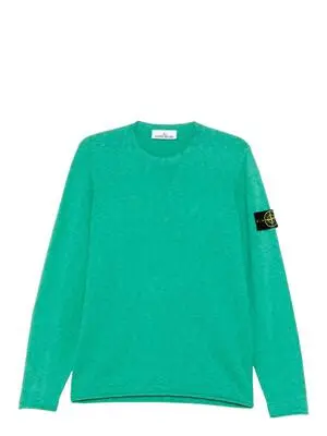 Stone Island Stone Island Men Stocking Stitch Organic Cotton Nylon Crewneck Multicolor